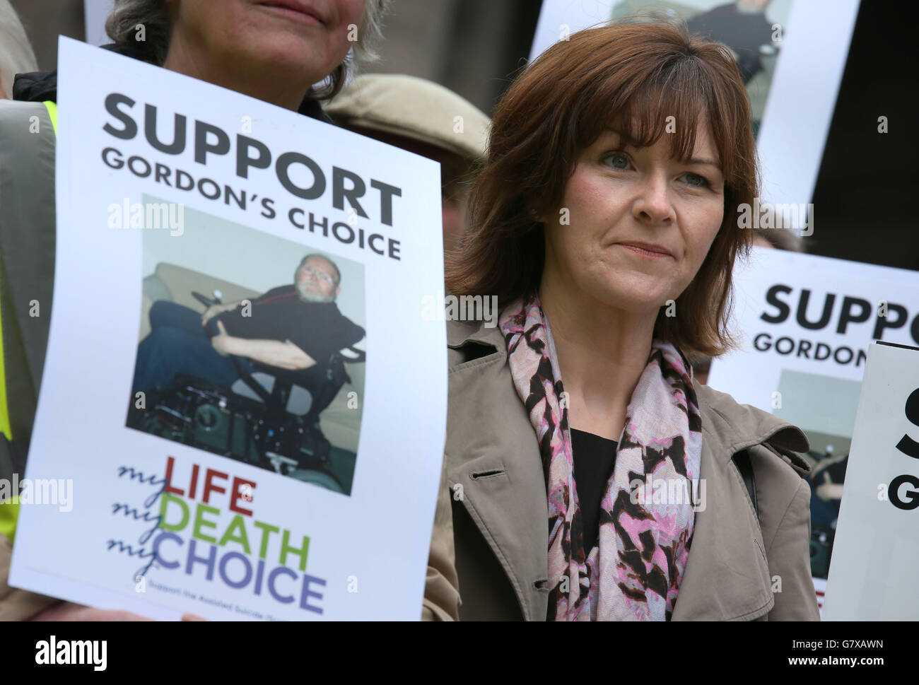 Gordon Ross right to die Stock Photo - Alamy