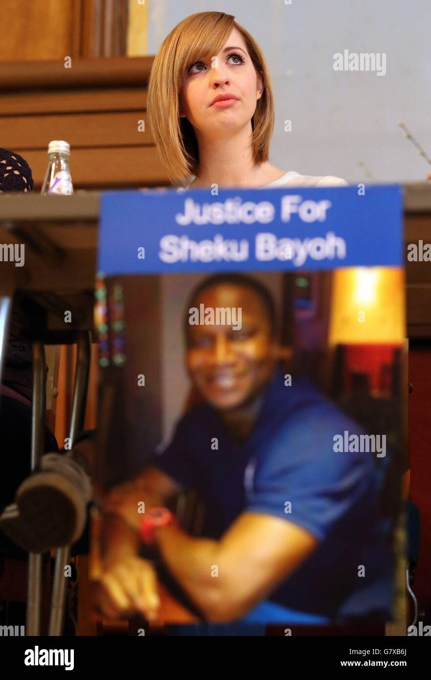 Sheku Bayoh death Stock Photo - Alamy