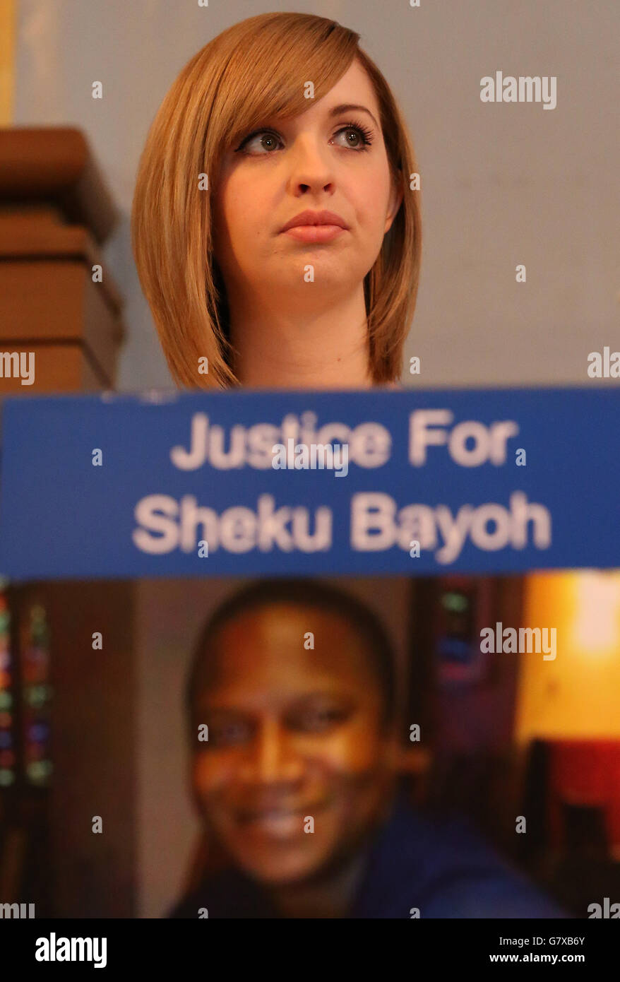 Sheku Bayoh death Stock Photo - Alamy
