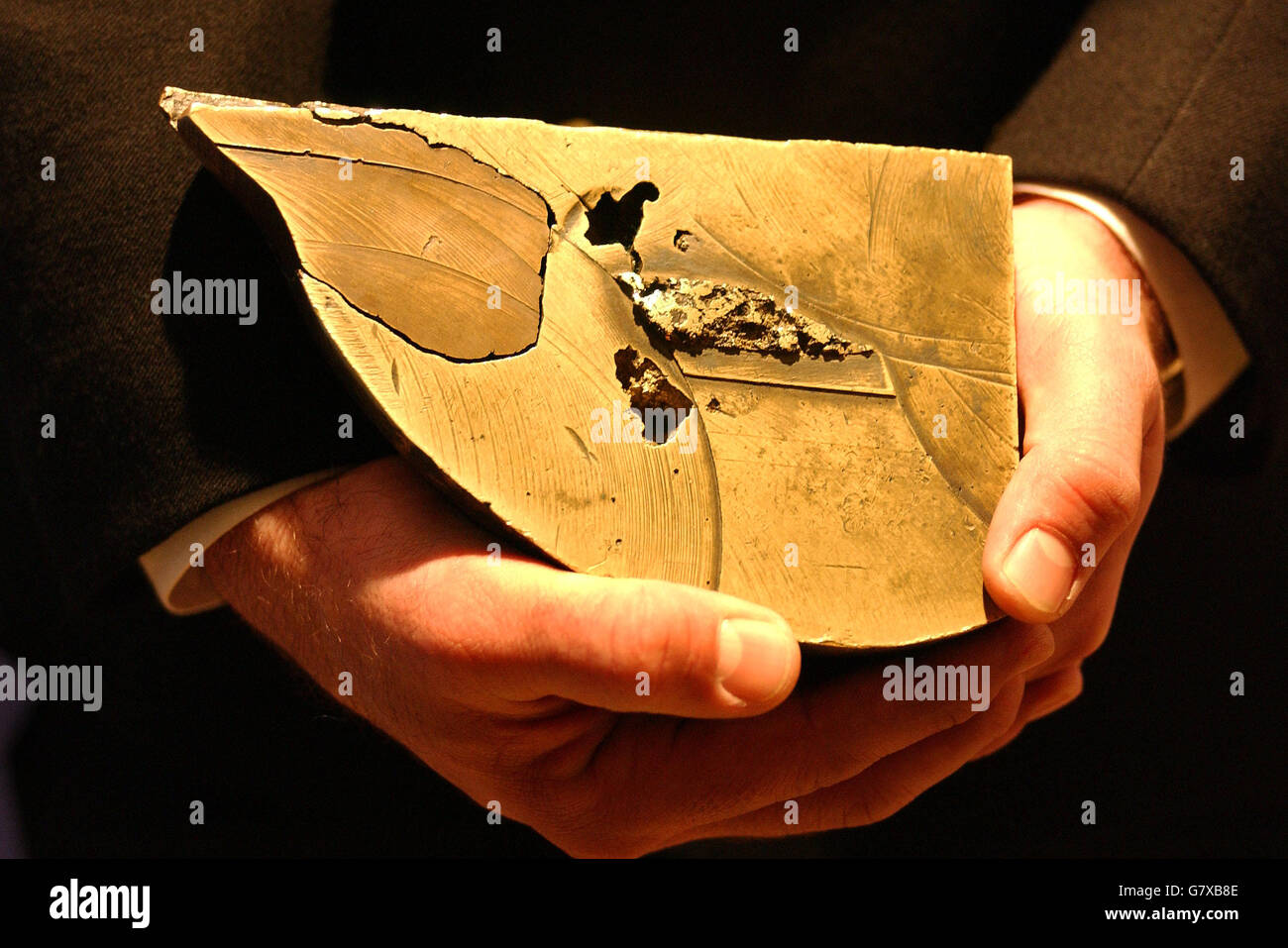 The Gun metal used to make the Victoria cross, which is from a Russian ...