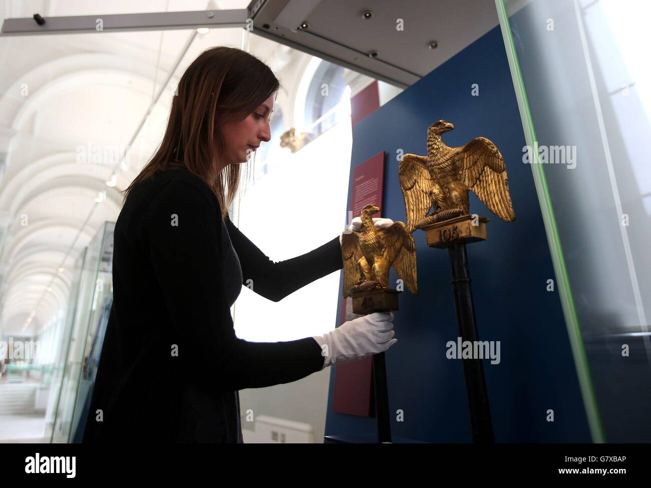 Adrienne Breingan, curator at the National Museums Scotland with the ...