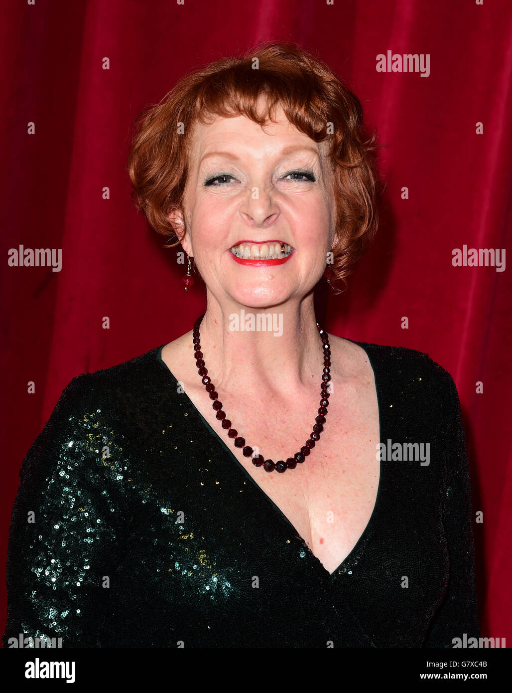 Charlie Hardwick attending the British Soap Awards at the Palace Hotel ...