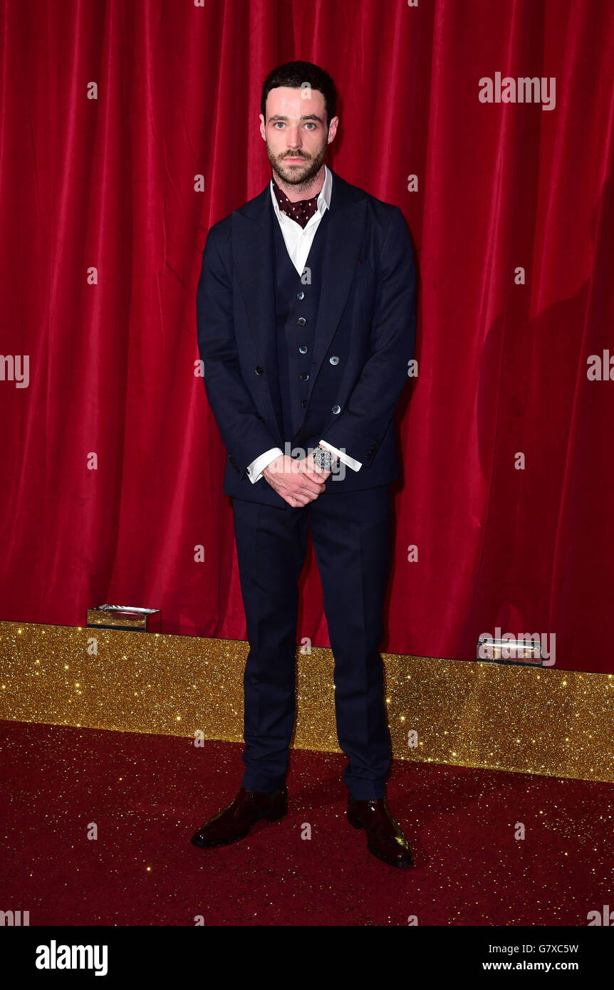 Sean Ward attending the British Soap Awards at the Palace Hotel ...