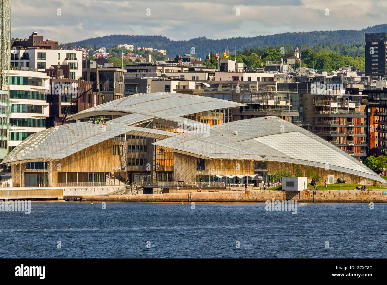 Tjuvholmen Icon Complex Oslo Norway Stock Photo - Alamy