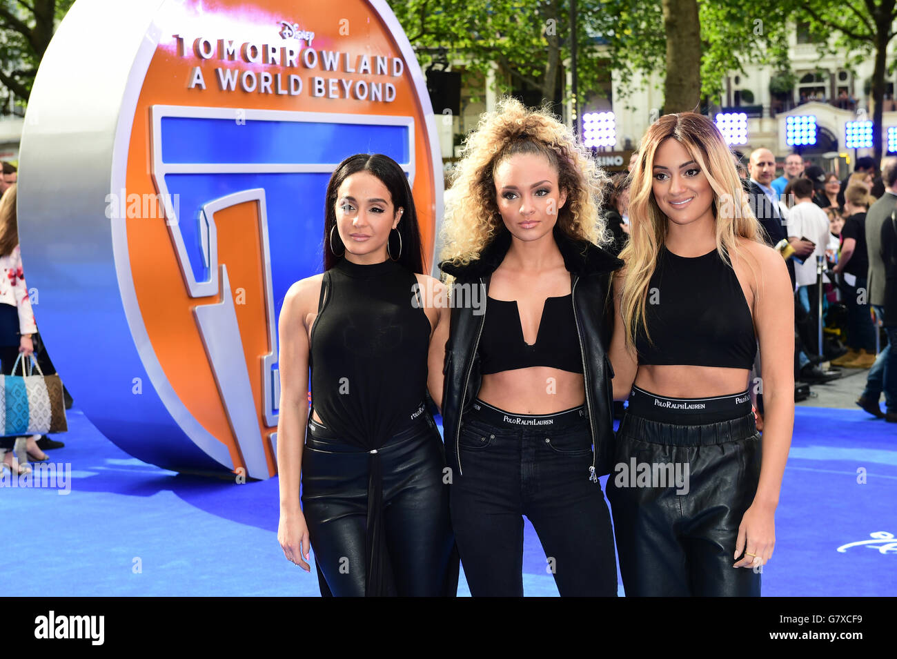 Tomorrowland: A World Beyond - premiere - London Stock Photo - Alamy