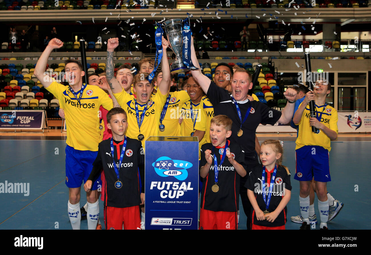Soccer AM Futsal Cup - Finals - Copper Box Arena Stock Photo - Alamy