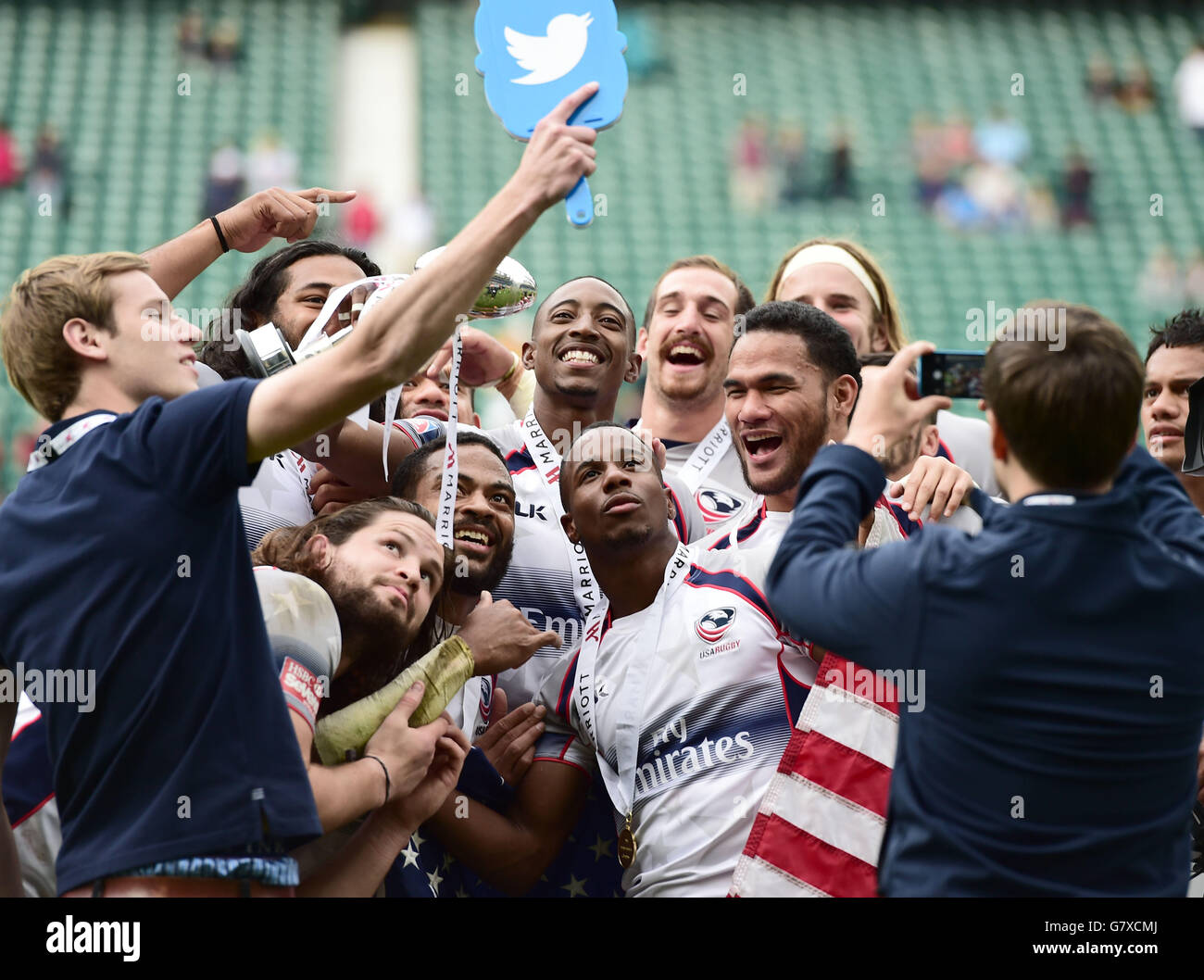 Rugby Union - Marriott London Sevens - Day Two - Twickenham Stadium ...