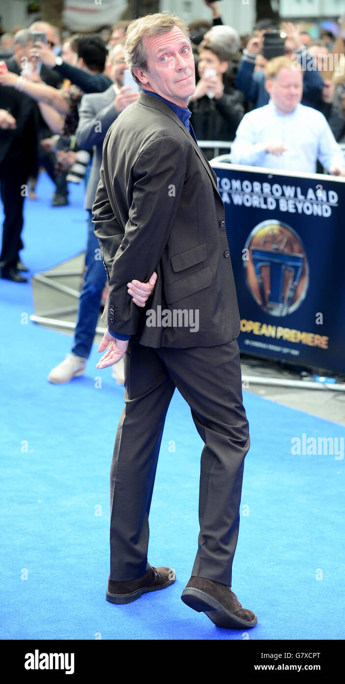 Tomorrowland: A World Beyond - premiere - London Stock Photo - Alamy