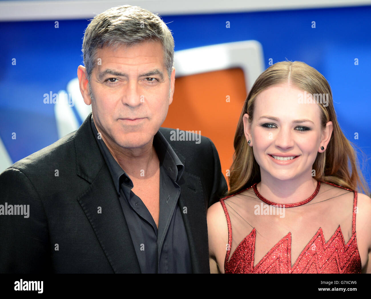 Tomorrowland: A World Beyond - premiere - London Stock Photo - Alamy