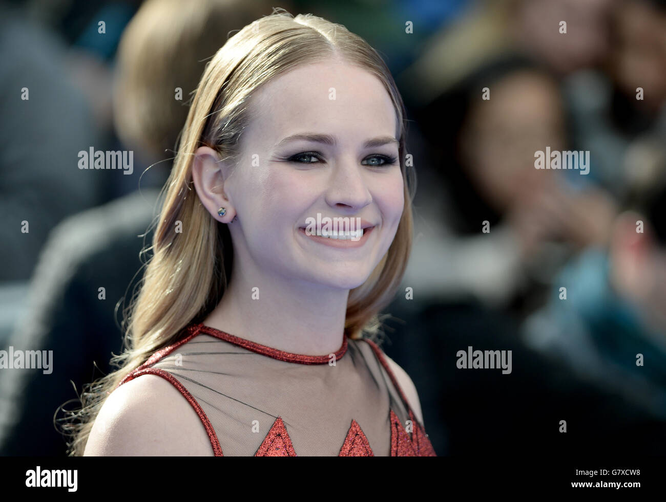 Tomorrowland: A World Beyond - premiere - London Stock Photo - Alamy