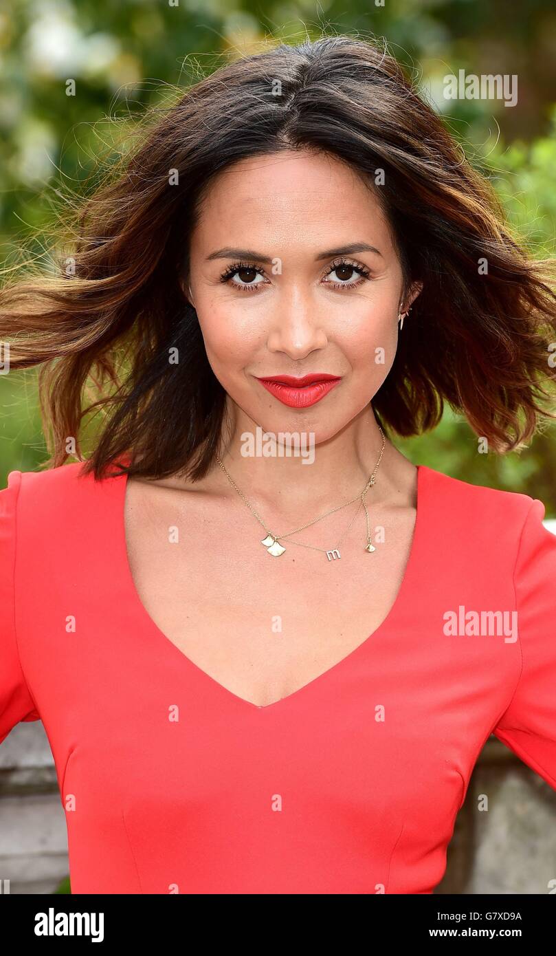 Classic FM presenter Myleene Klass outside the Royal Albert Hall, to ...