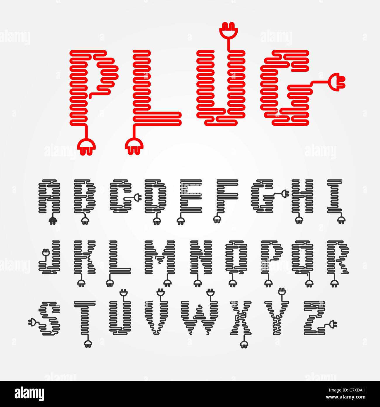 Creative letter icon abstract logo design .Creative alphabet vector ...