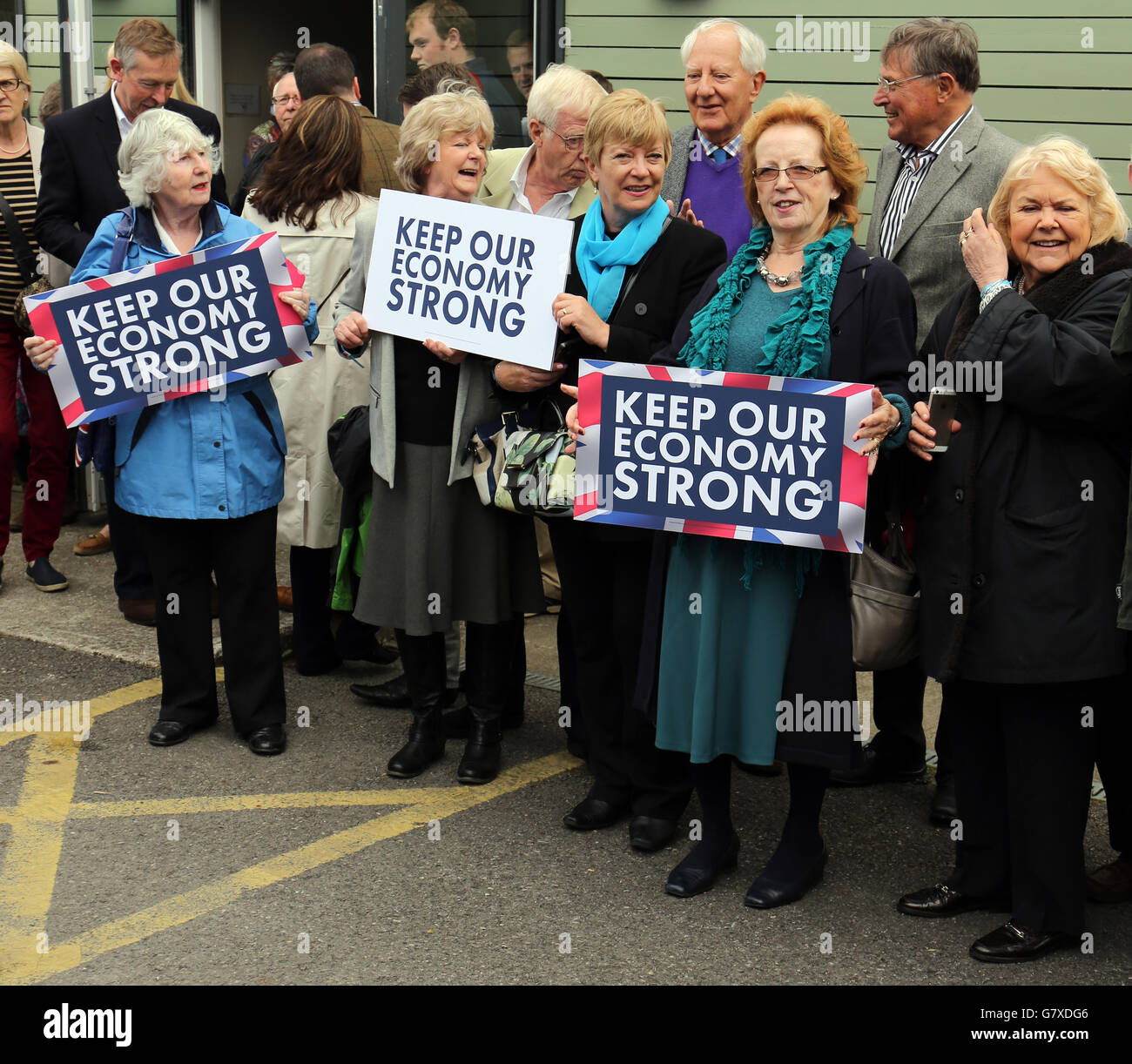 General Election 2015 campaign - April 26th Stock Photo - Alamy