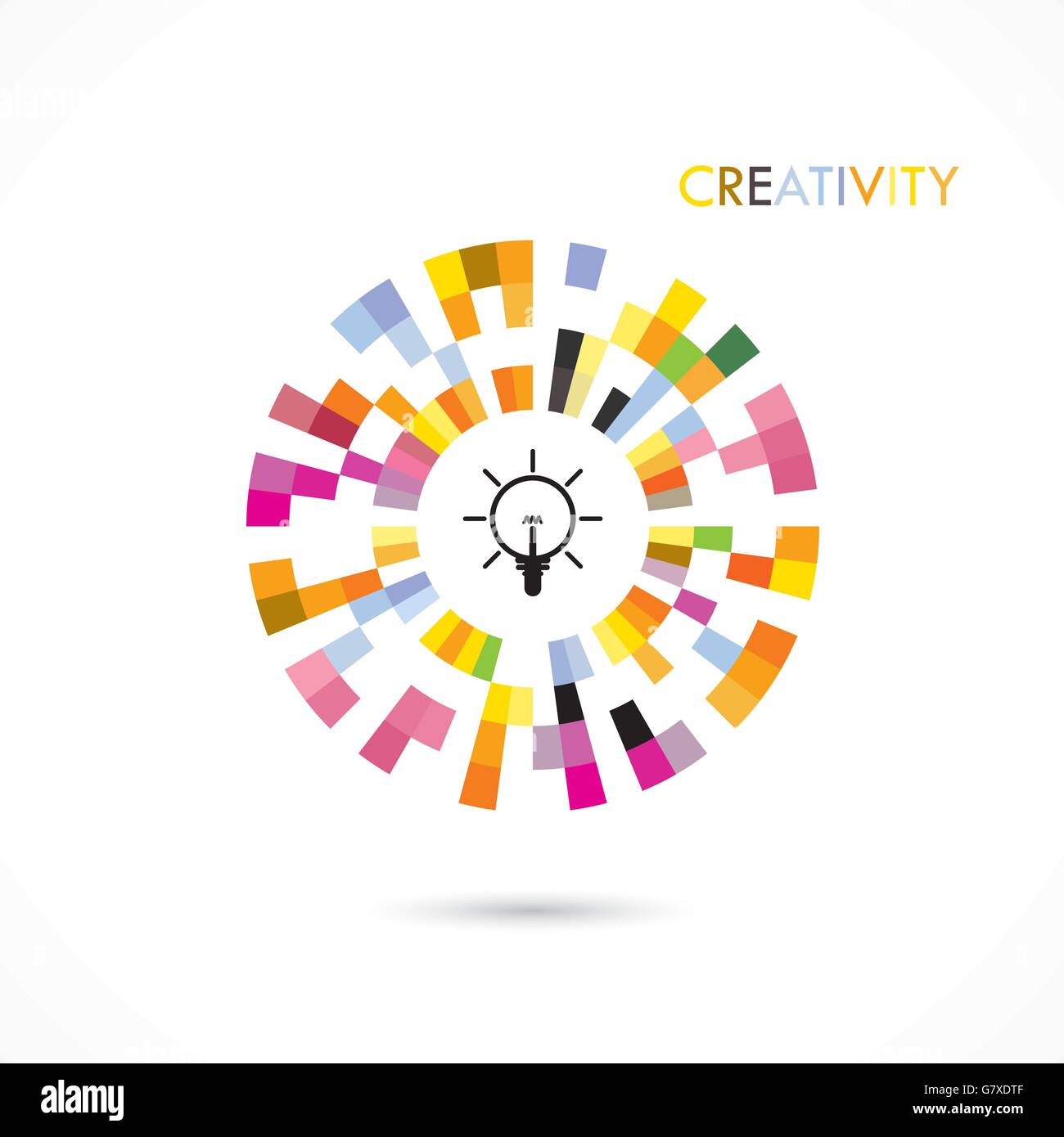 Circle logo vectors hi-res stock photography and images - Alamy