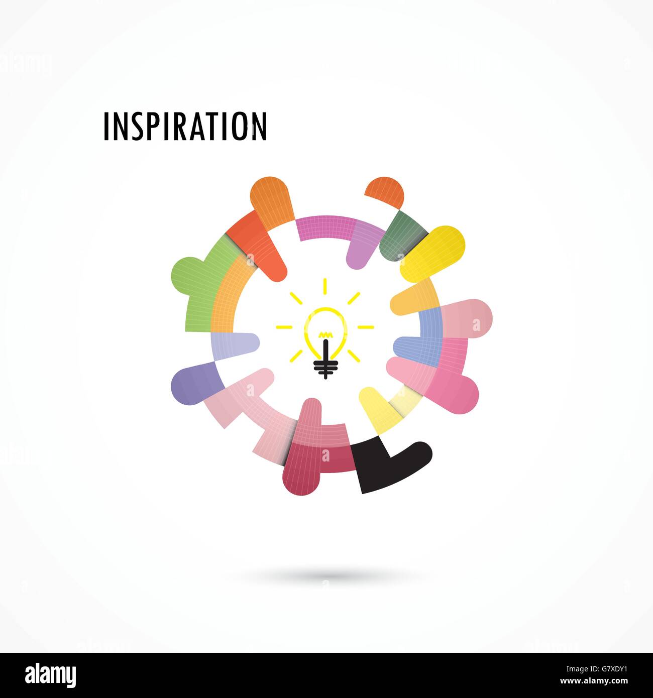 Creative circle abstract vector logo design template. Corporate ...