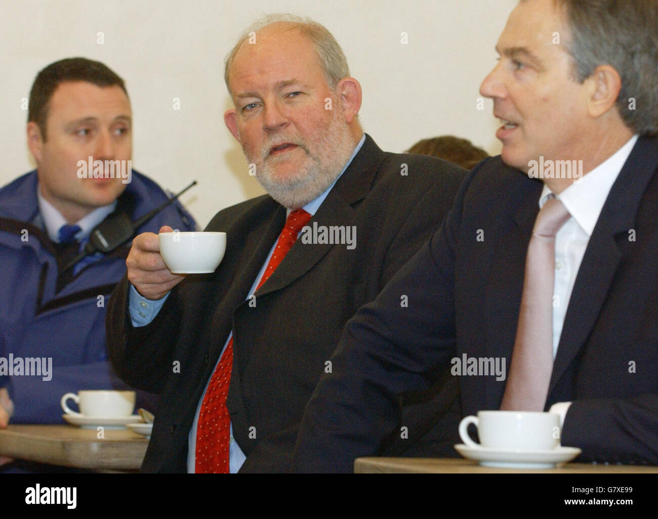 Visit a delicatessen in londons clapham high street hi-res stock ...