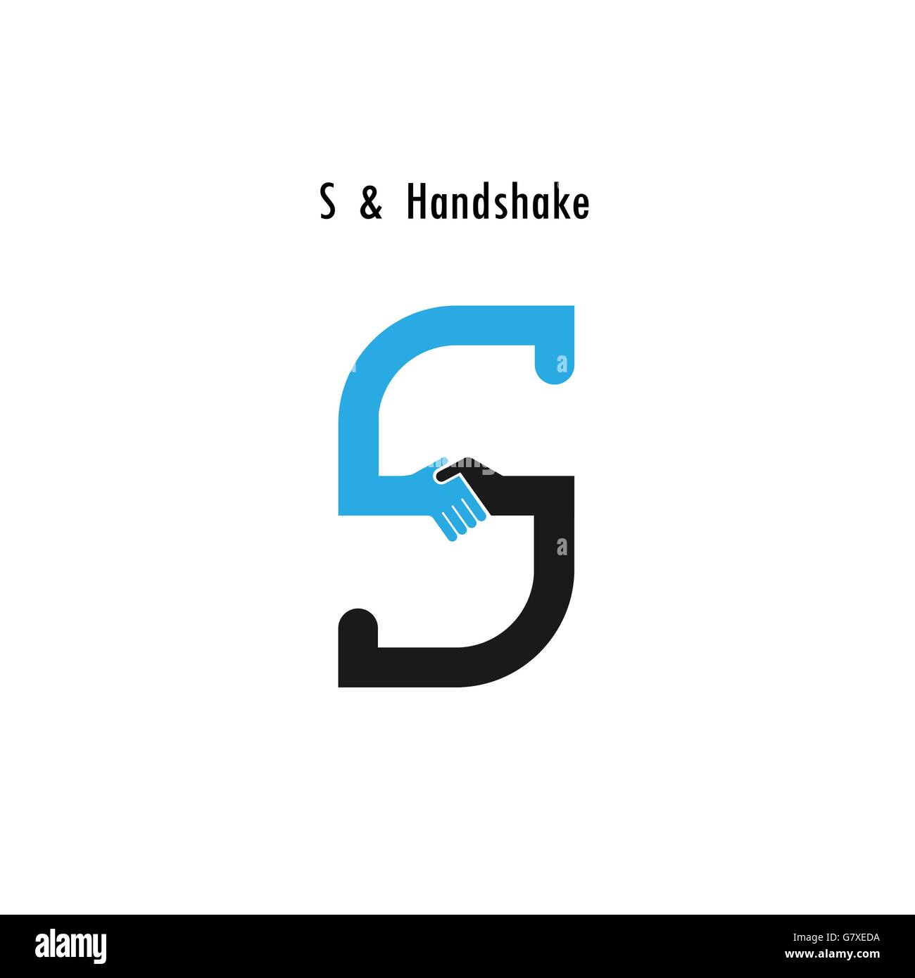 Creative handshake sign industrial idea hi-res stock photography and ...