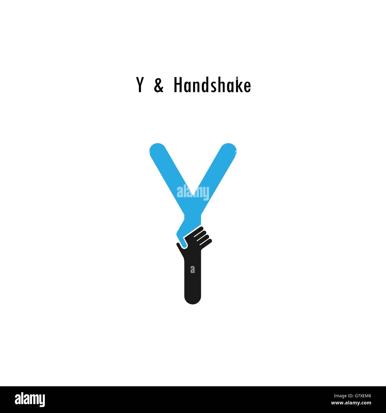 Y logo vector vectors hi-res stock photography and images - Alamy