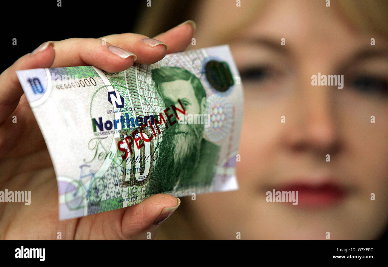 New northern bank notes hi-res stock photography and images - Alamy