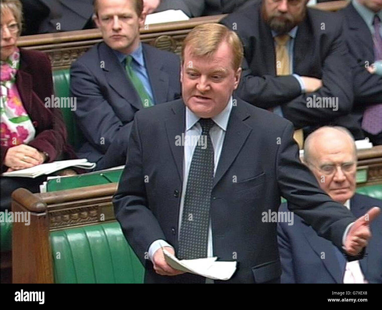 Prime Ministers Questions - The House of Commons - Westminster Stock ...