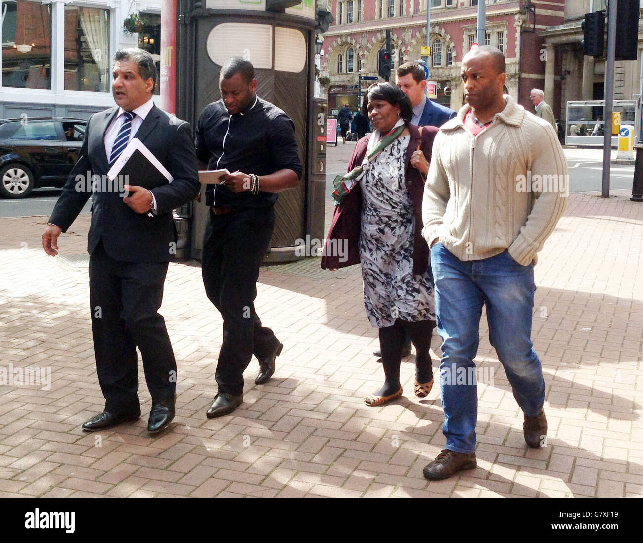 Arriving birmingham crown court hi-res stock photography and images - Alamy