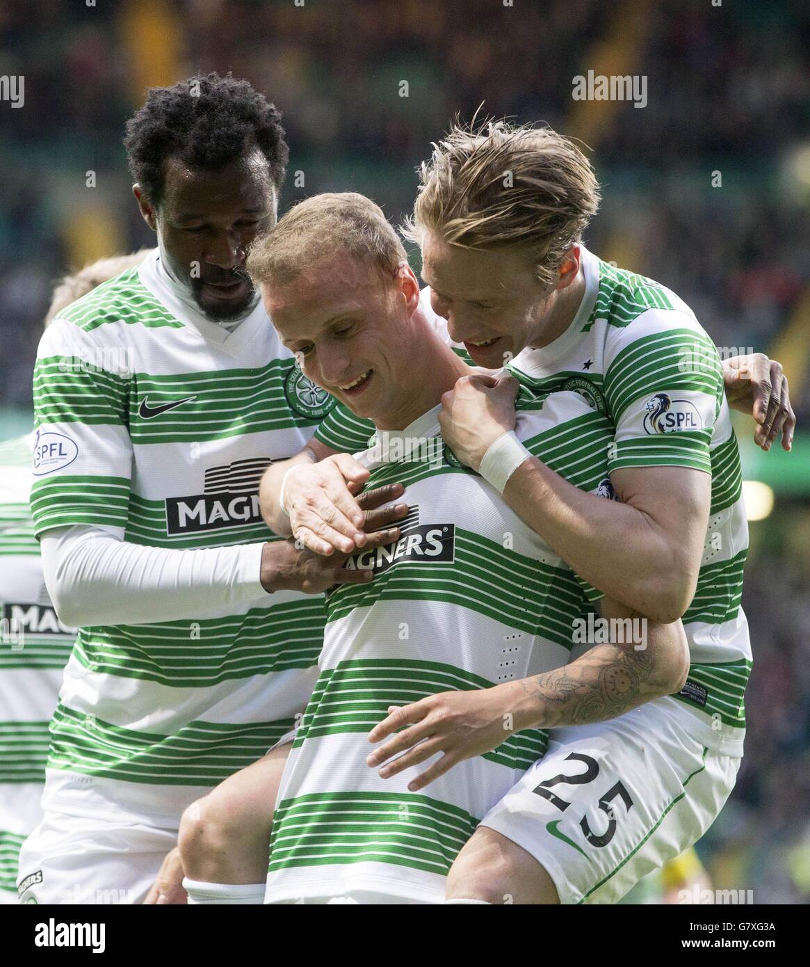 Celtic efe ambrose scottish premiership match celtic park hi-res stock ...