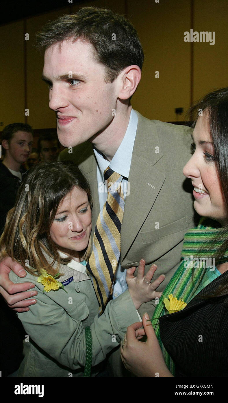Beaten Fianna Fail candidate Shane Cassells at the count centre in ...