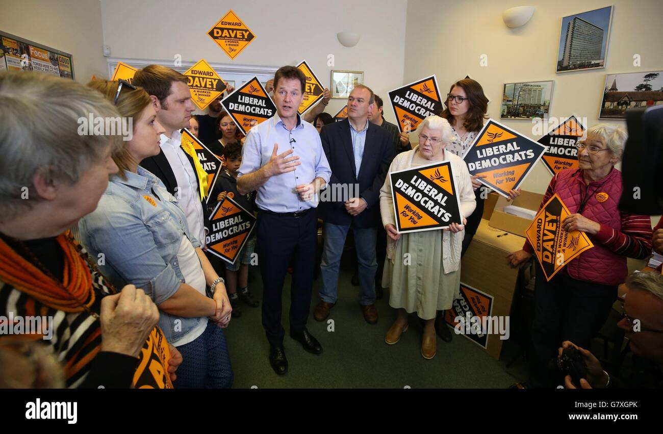 General Election 2015 campaign - May 4th Stock Photo - Alamy