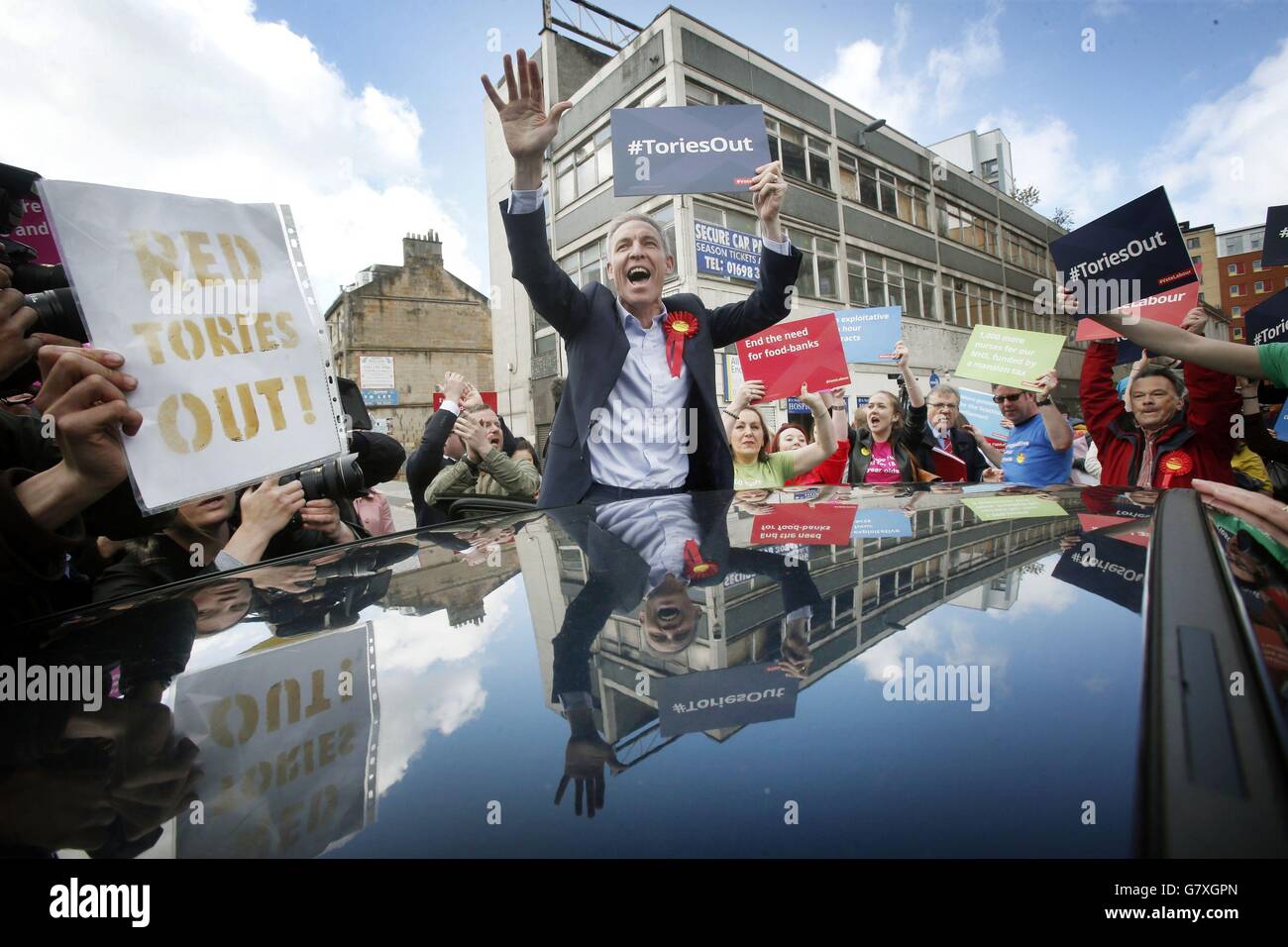 General Election 2015 campaign - May 4th Stock Photo - Alamy