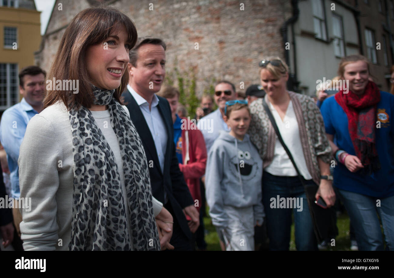 General Election 2015 campaign - May 4th Stock Photo - Alamy