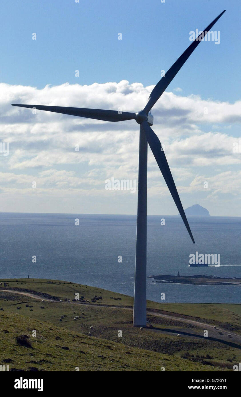 Airtricity's first Scottish Wind farm, now fully operational. The wind ...