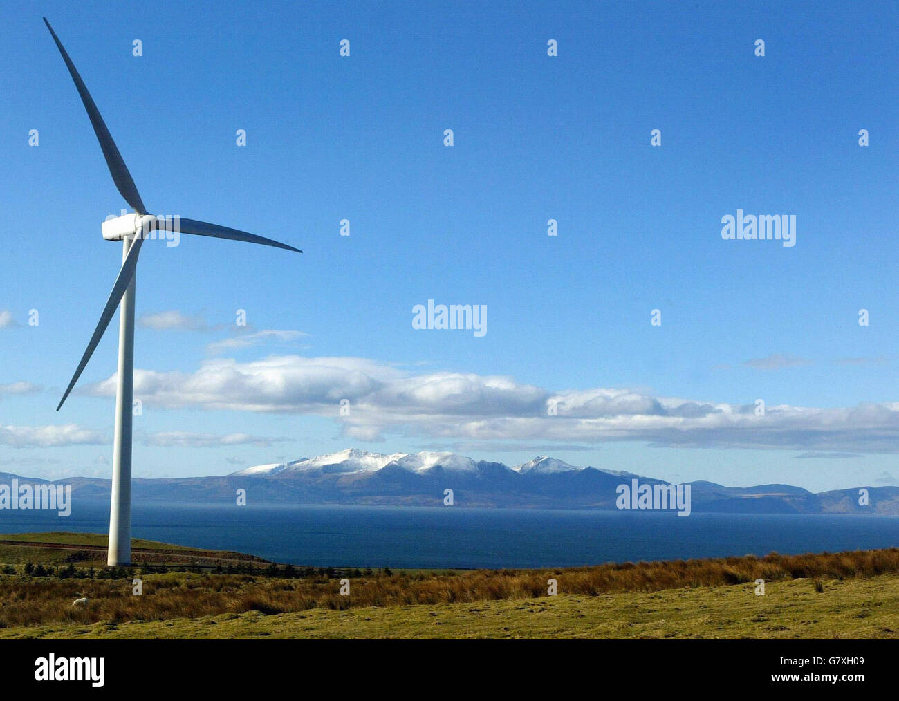 Airtricity's first Scottish Wind farm, now fully operational. The wind ...