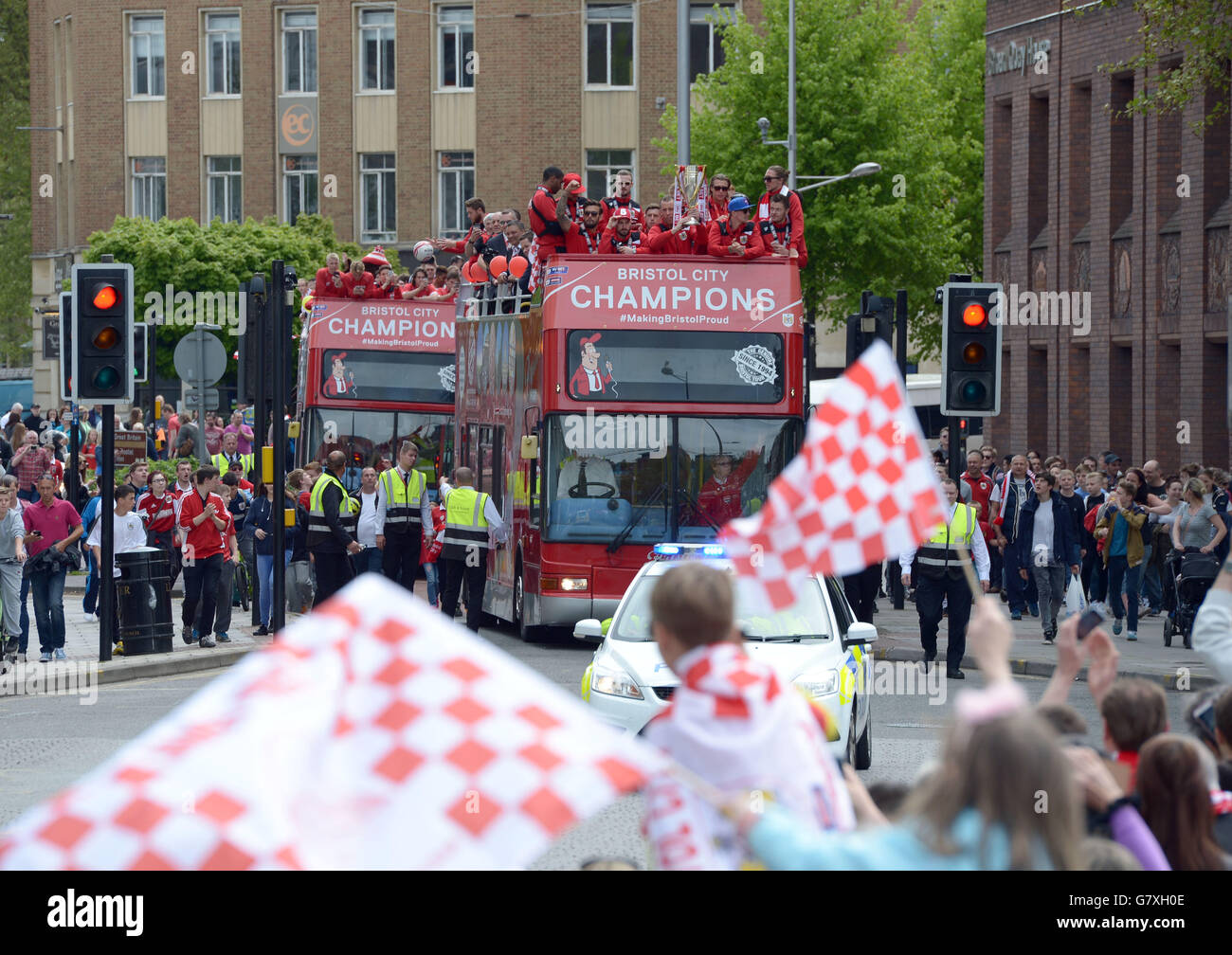 Bristol city victory parade hi-res stock photography and images - Alamy
