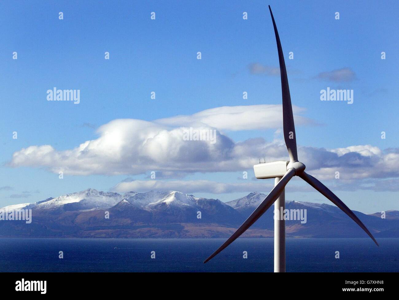 Airtricity Wind farm - Ardrossan Stock Photo - Alamy