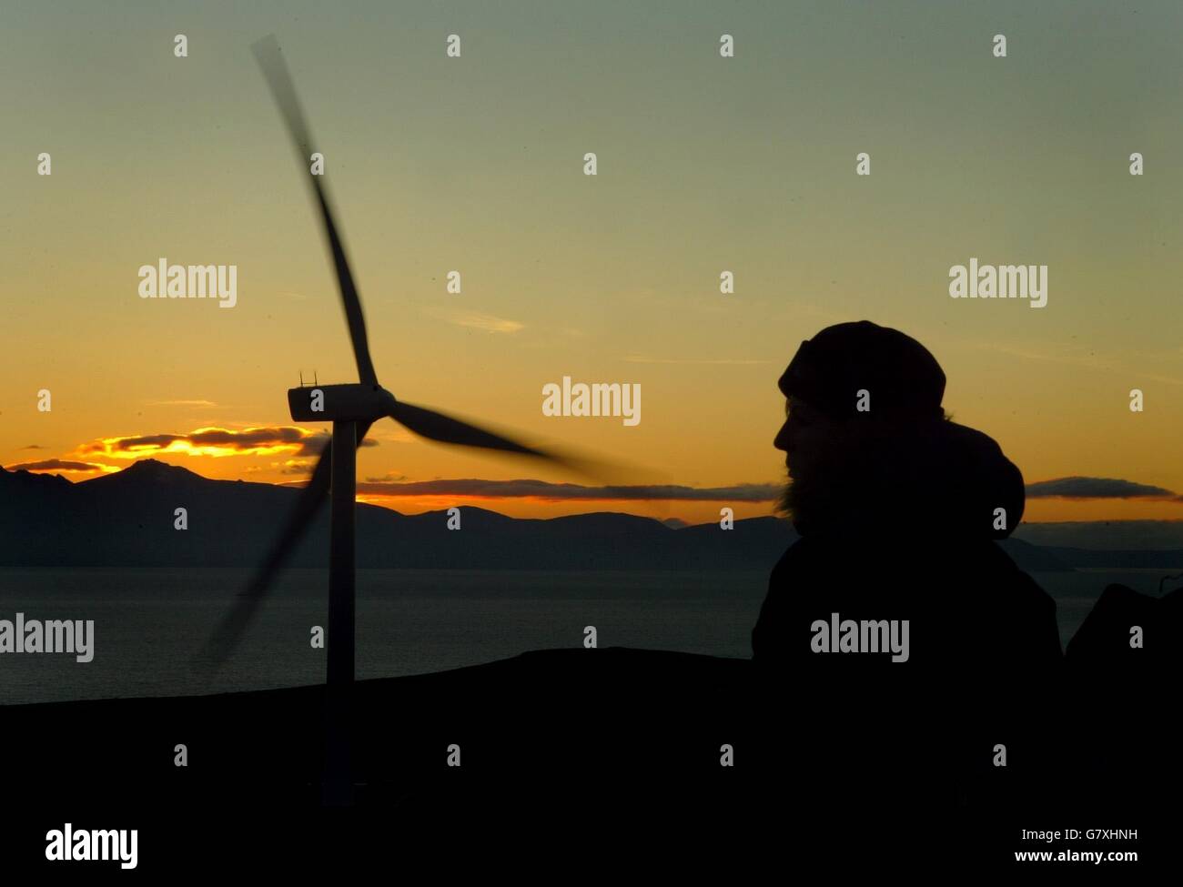 Airtricitys first scottish wind farm at ardrossan hi-res stock ...