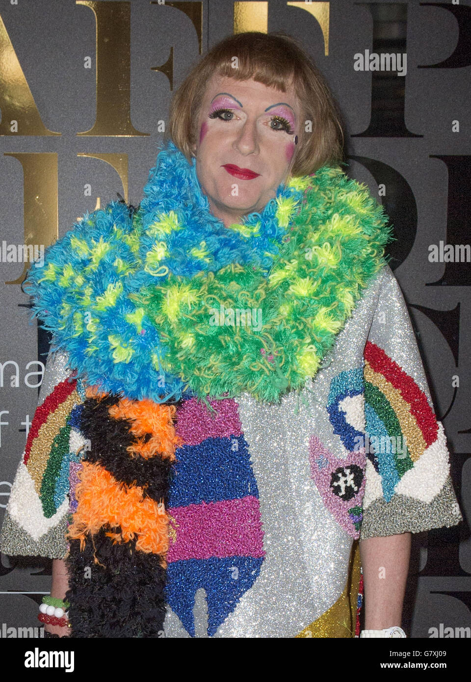 Grayson Perry opens London Craft Week at the V&A Museum, London Stock ...