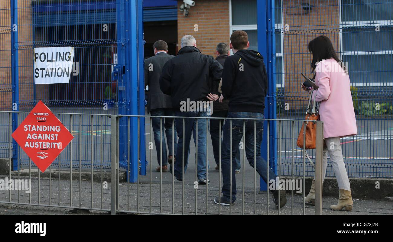 General Election 2015 Polling Day - May 7th Stock Photo - Alamy