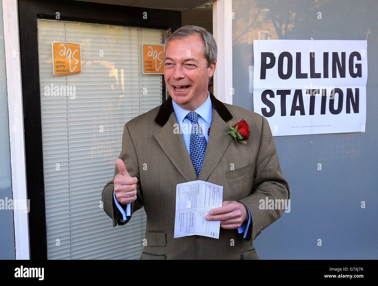 General Election 2015 Polling Day - May 7th Stock Photo - Alamy