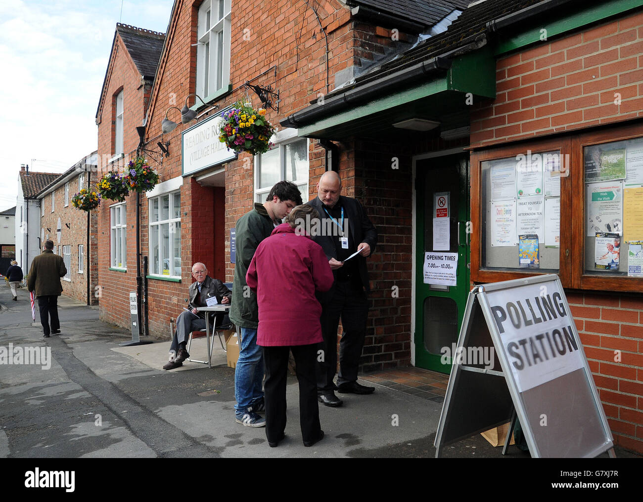 General Election 2015 Polling Day - May 7th Stock Photo - Alamy