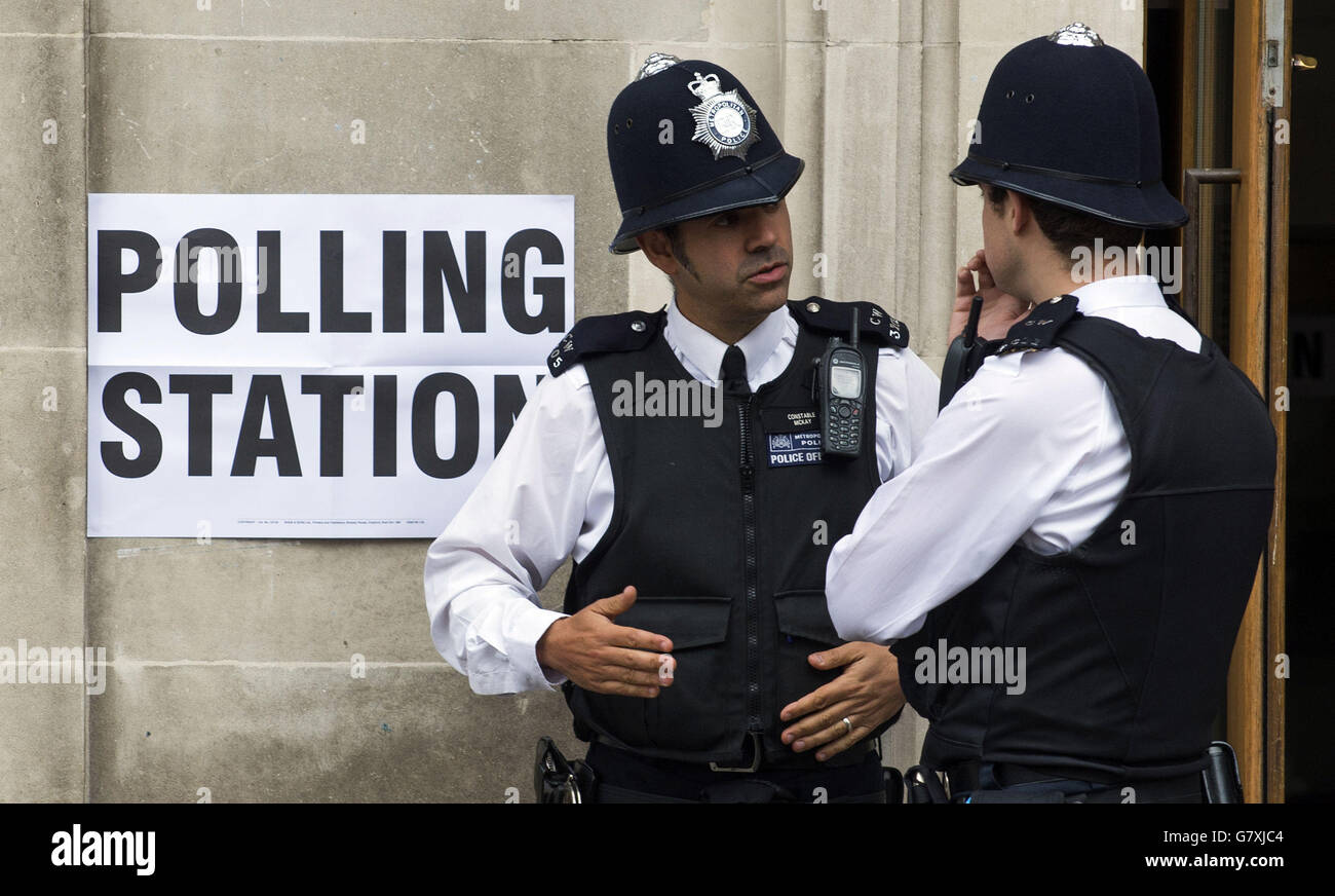 General Election 2015 Polling Day - May 7th Stock Photo - Alamy