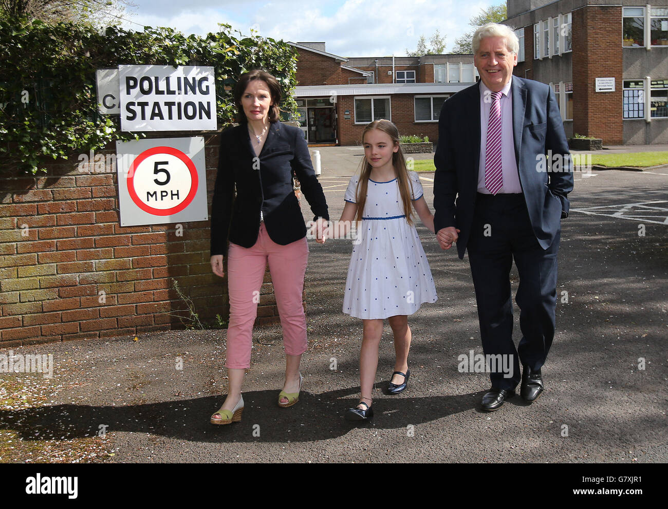 General Election 2015 Polling Day - May 7th Stock Photo - Alamy