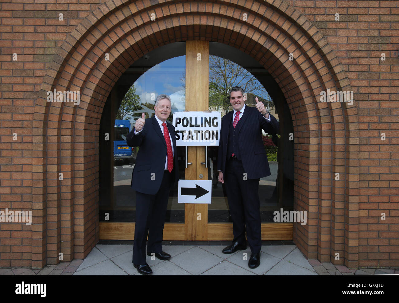 General Election 2015 Polling Day - May 7th Stock Photo - Alamy