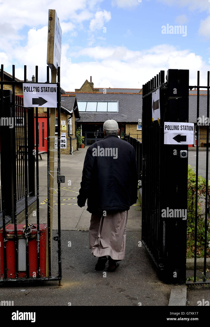 General Election 2015 Polling Day - May 7th Stock Photo - Alamy