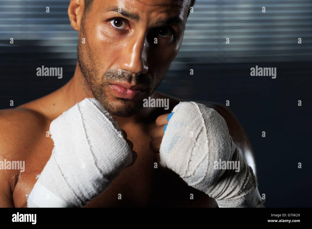 Boxing - James DeGale Media Work Out - Stonebridge Boxing Club Stock ...