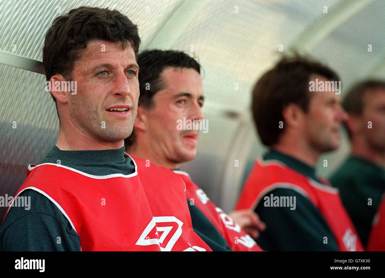 International Soccer ... Ireland Training Stock Photo - Alamy