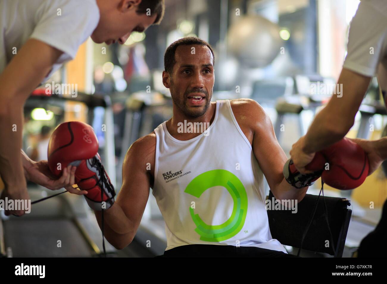 Boxing - James DeGale Media Work Out - Stonebridge Boxing Club. James ...
