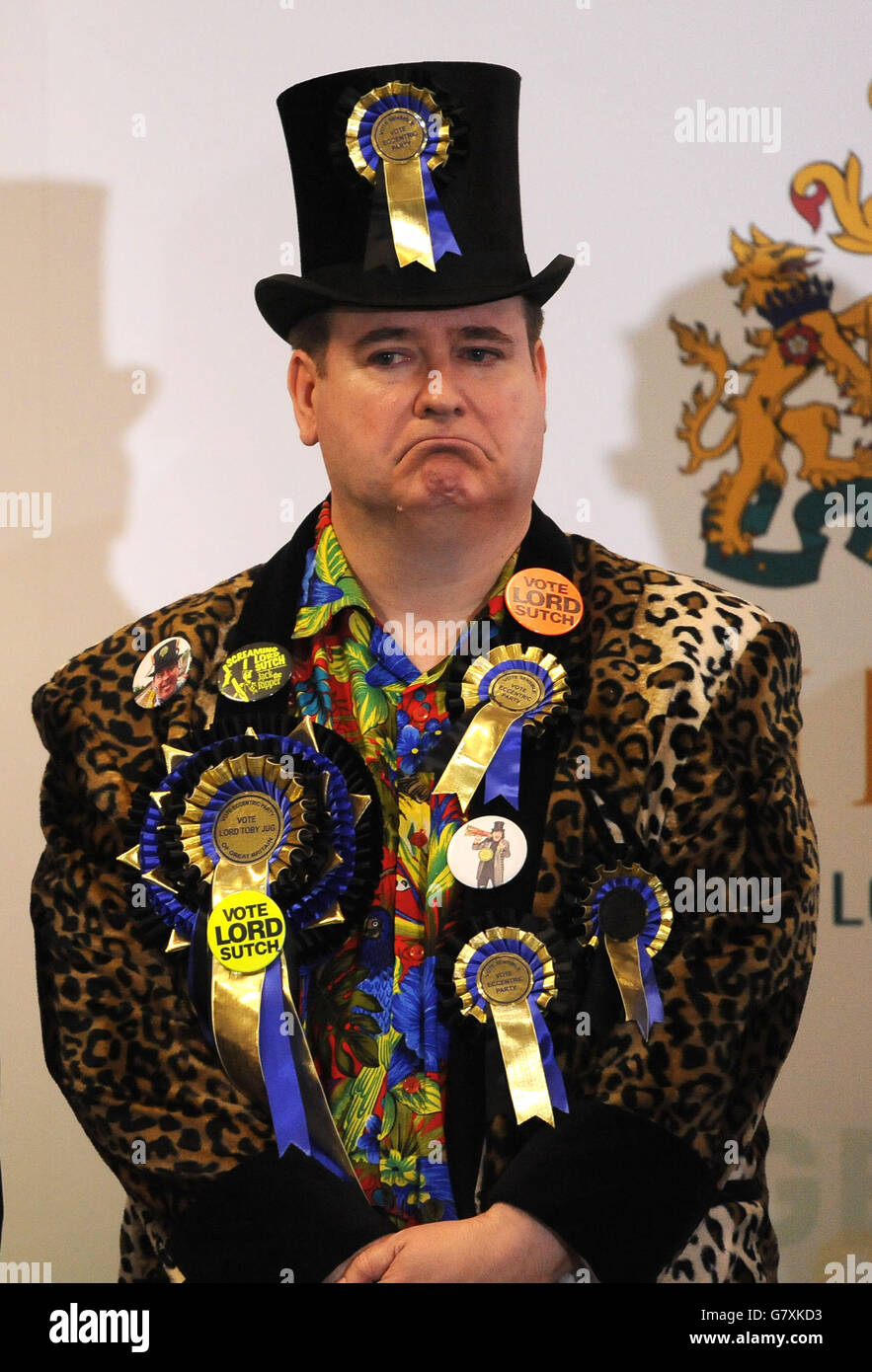 General Election 2015 declaration - May 7th Stock Photo - Alamy