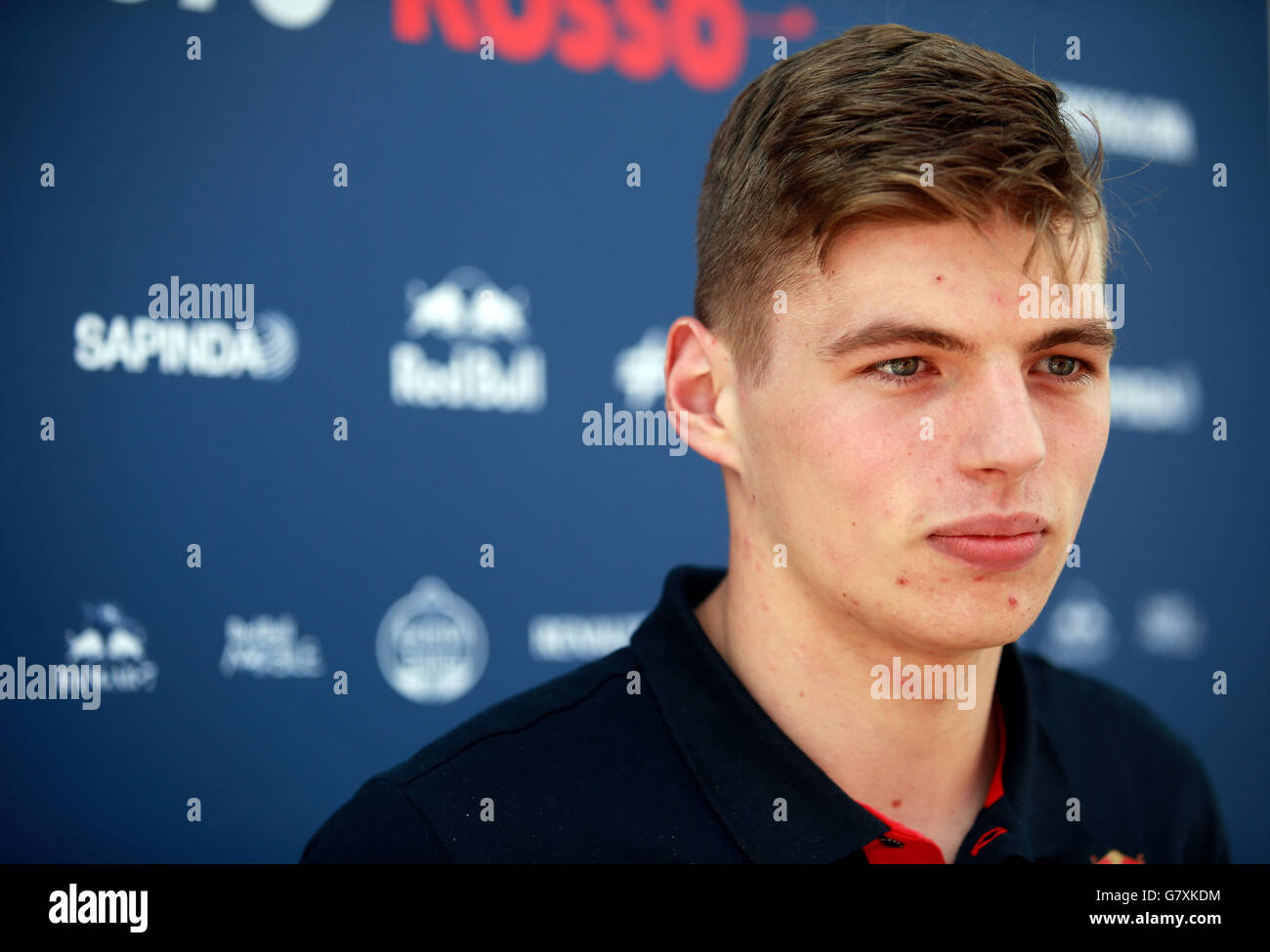 Torro Rosso's Max Verstappen during the paddock day at the Circuit de ...