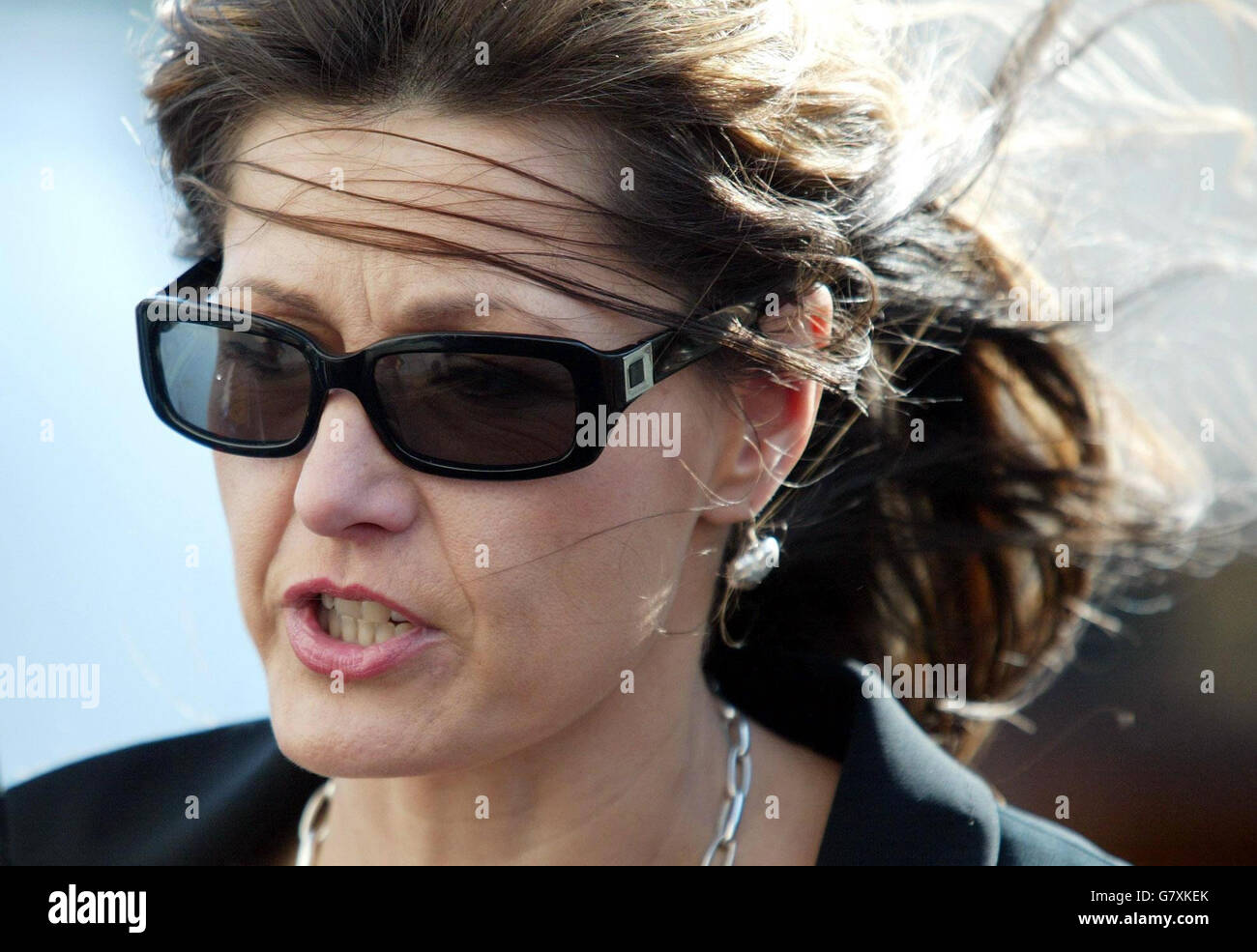 Mary Wragg arrivesfor the trial of her husband Andrew who faces charges ...