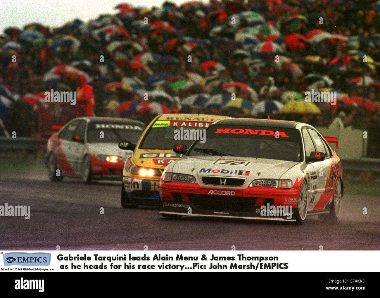 Motor Racing: British touring car championship, Thruxton. Gabriele ...